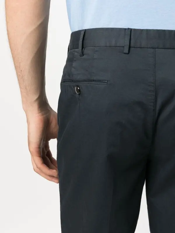 PT TORINO Above-knee Cotton Chino Shorts