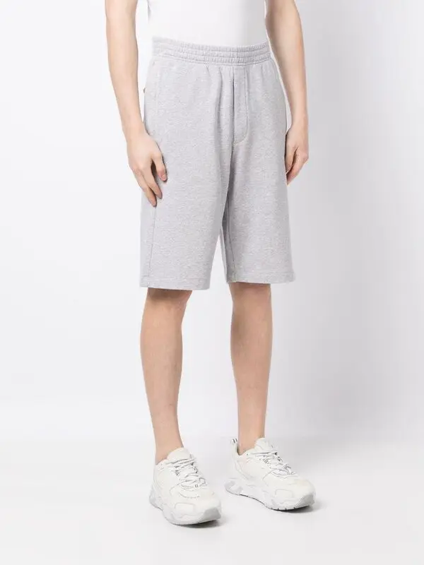 Maison Kitsuné Logo-patch Track Shorts - Grey