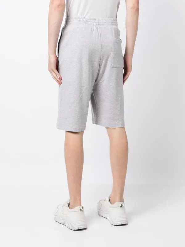 Maison Kitsuné Logo-patch Track Shorts - Grey
