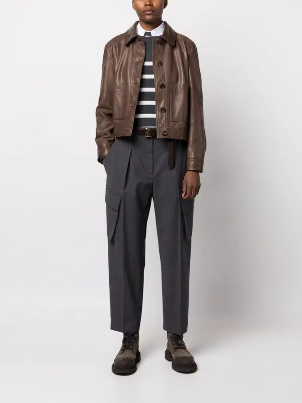 Brunello Cucinelli Striped Cashmere Jumper
