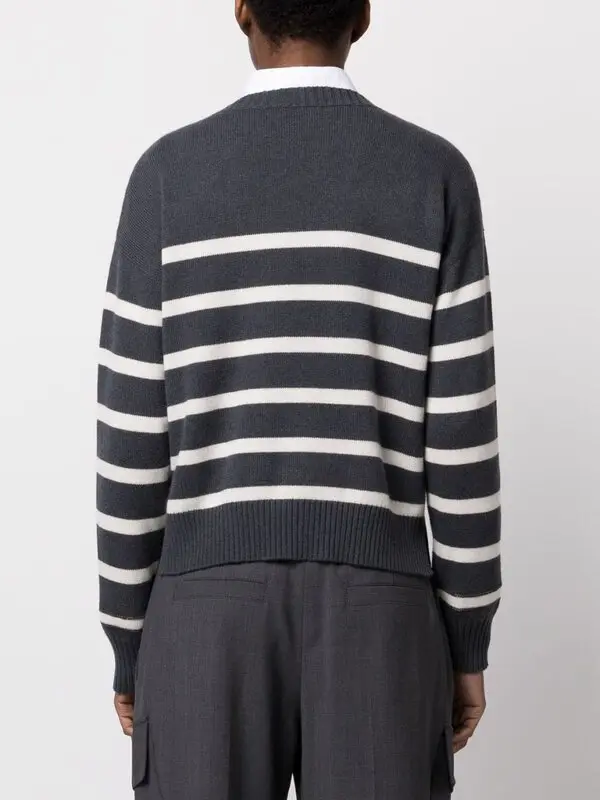 Brunello Cucinelli Striped Cashmere Jumper