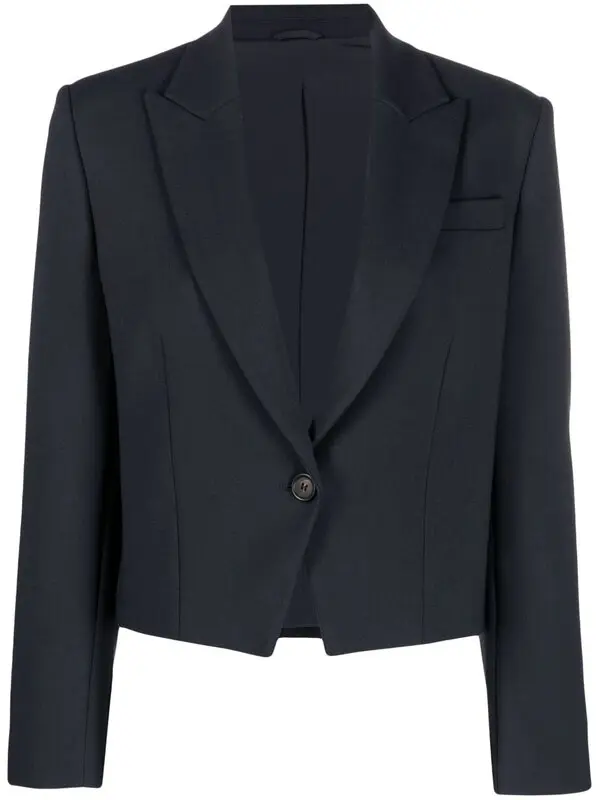 Brunello Cucinelli Single-breasted Cropped Blazer