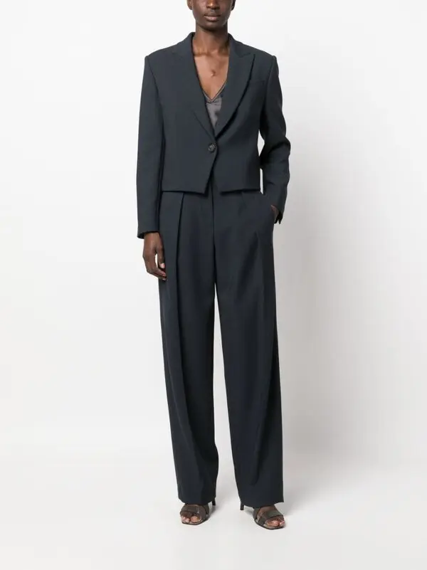 Brunello Cucinelli Single-breasted Cropped Blazer