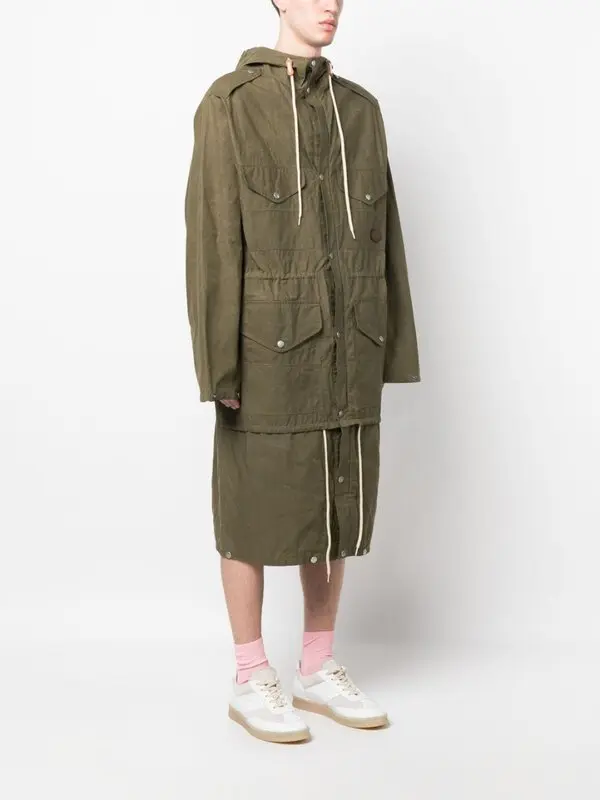 Gucci Waxed Cotton Hooded Parka