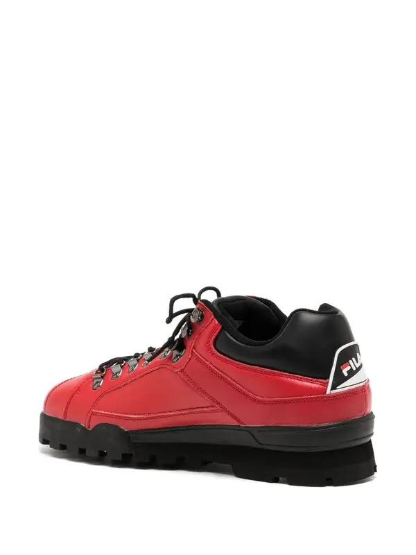 FILA Panelled Lace-up Leather Sneakers