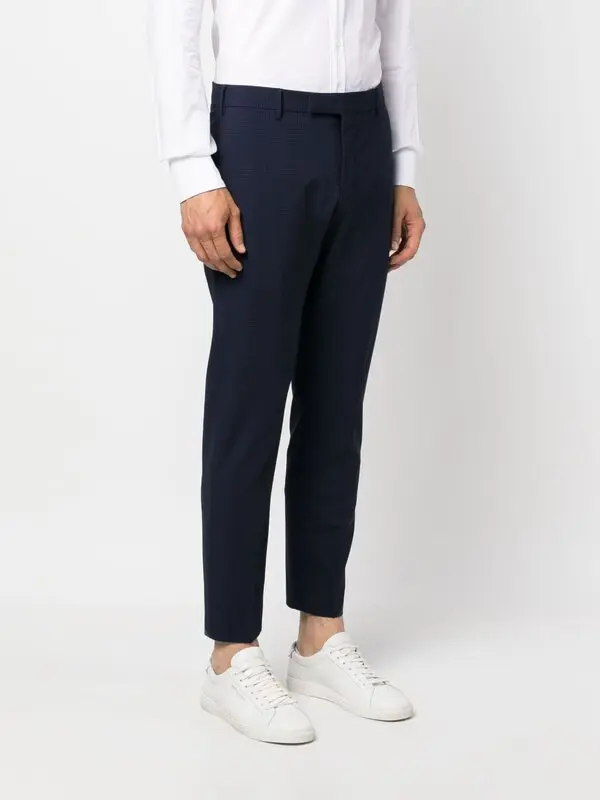 PT TORINO Check-print Trousers