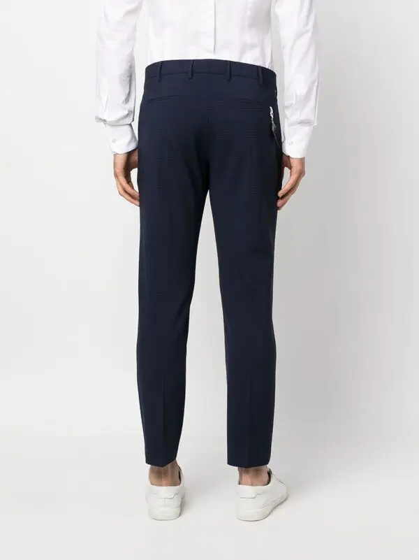 PT TORINO Check-print Trousers