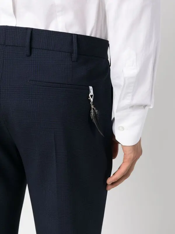 PT TORINO Check-print Trousers