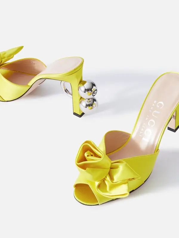 Gucci Shawana Satin Mule