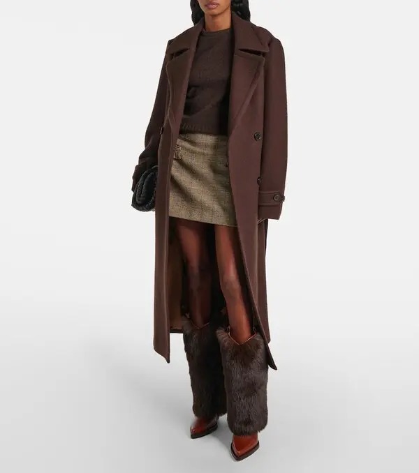 Paris Texas Leather Knee-high Boots - Brown