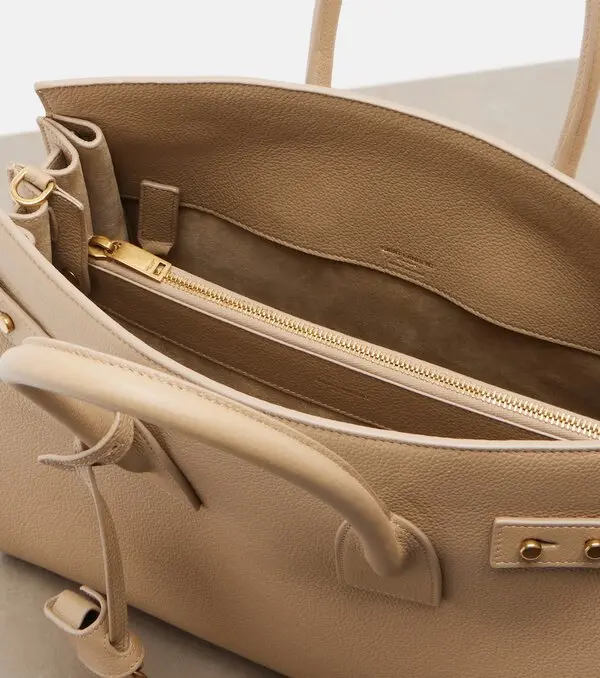 Saint Laurent Sac De Jour Small Tote Bag - Beige
