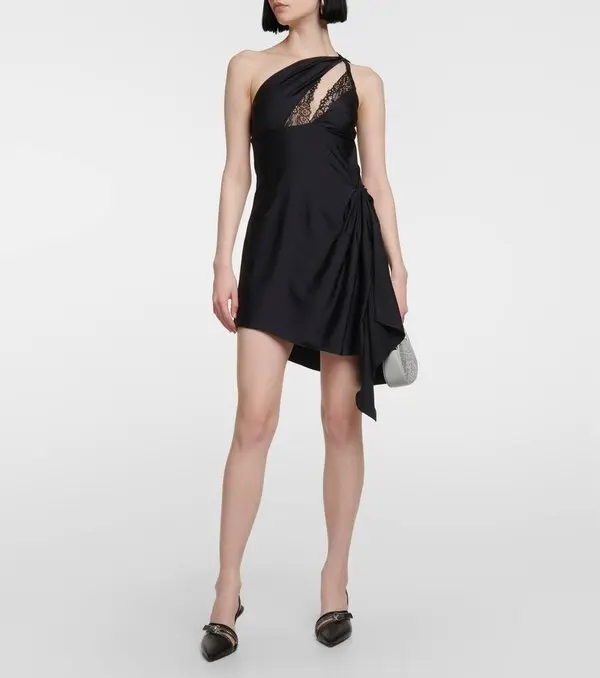 embellished tulle mini dress Lyra Pearl Embellished Tulle Mini Dress Pink