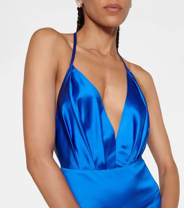 Alexandre Vauthier Asymmetric Midi Dress