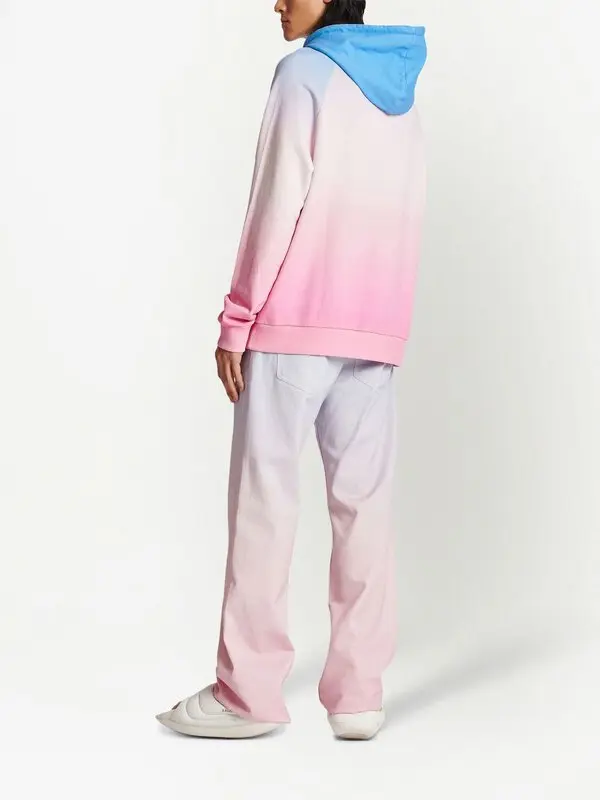 Balmain X Evian Gradient-effect Hoodie