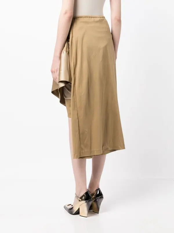 UNDERCOVERISM Asymmetric Midi Skirt