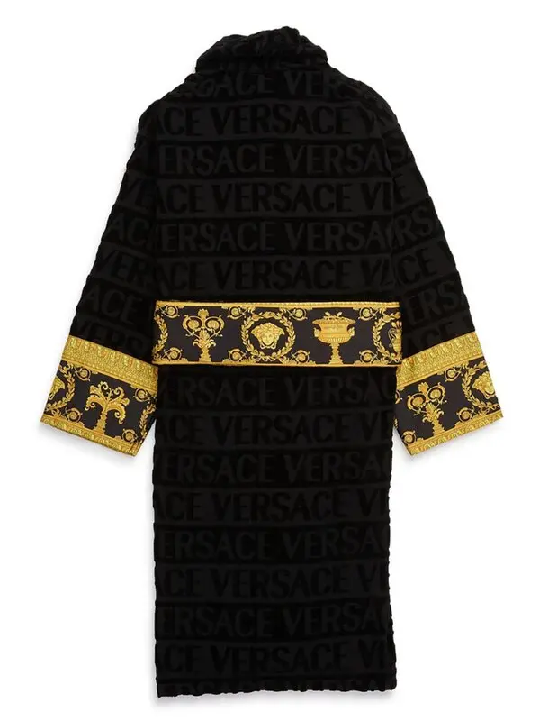 Versace I Love Baroque Bathrobe - Black