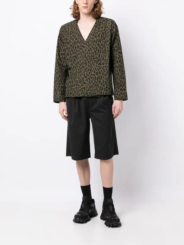 CLOT Leopard-print Kimono