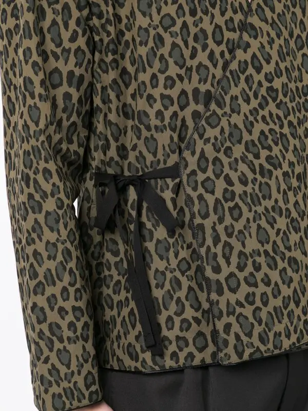CLOT Leopard-print Kimono