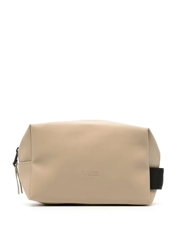 Rains Zip-up Wash Bag - Neutrals