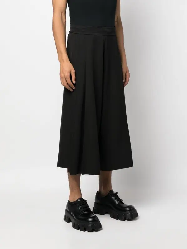 Alchemy Fashions Wide-leg Cropped Trousers