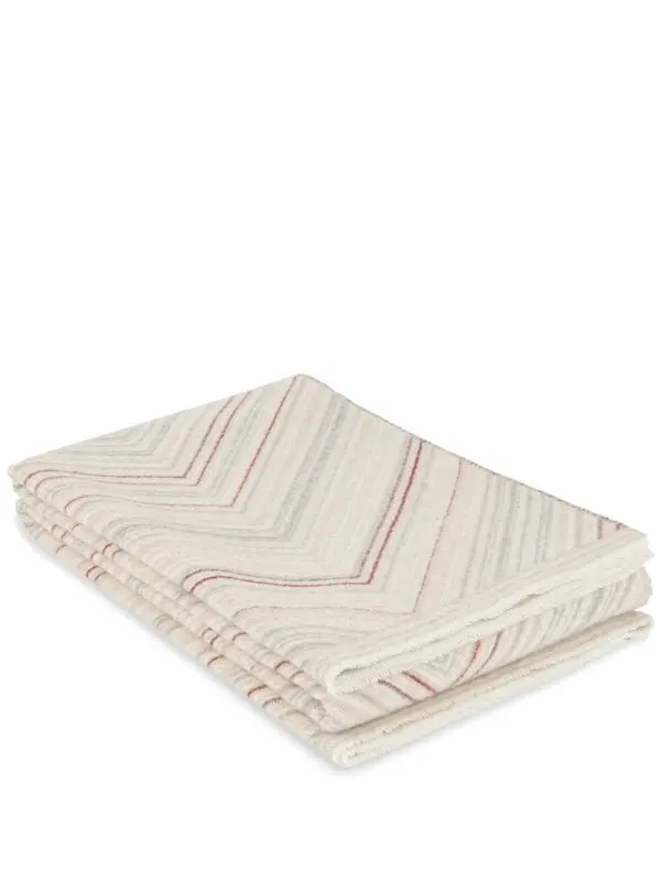 Missoni Catullo Zigzag Blanket - Neutrals