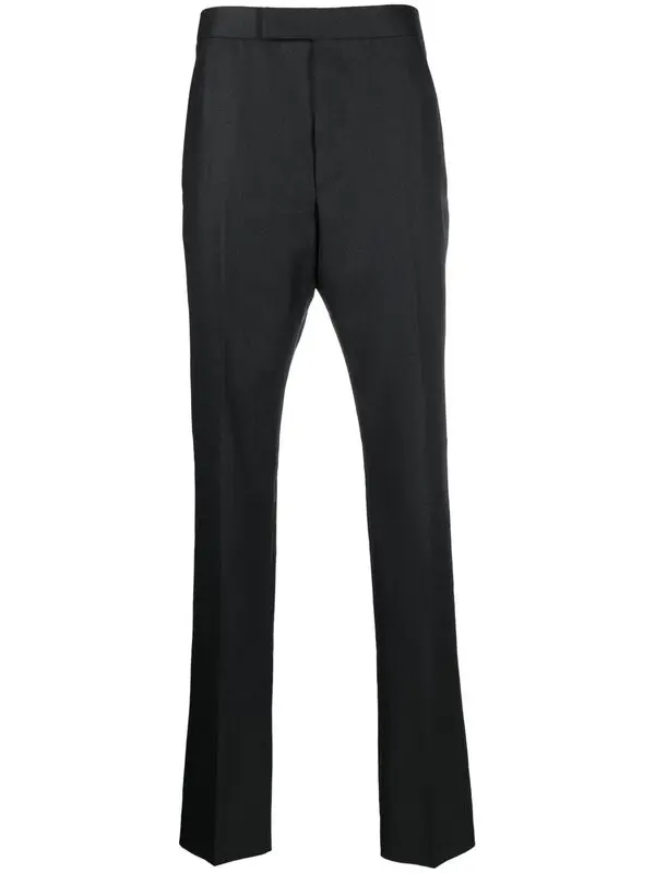 Thom Browne Back-strap Tailored Trousers - Black