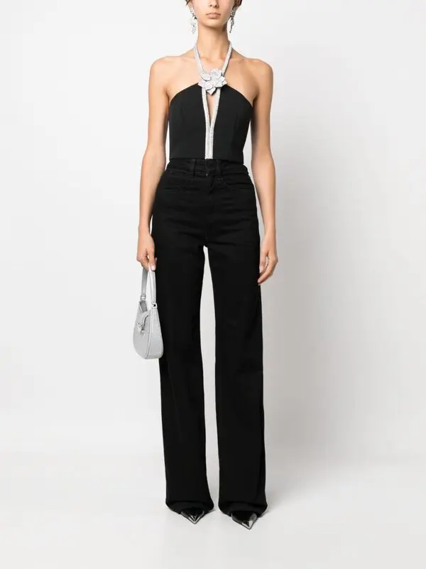 NUE Rhinestone Embellished Top