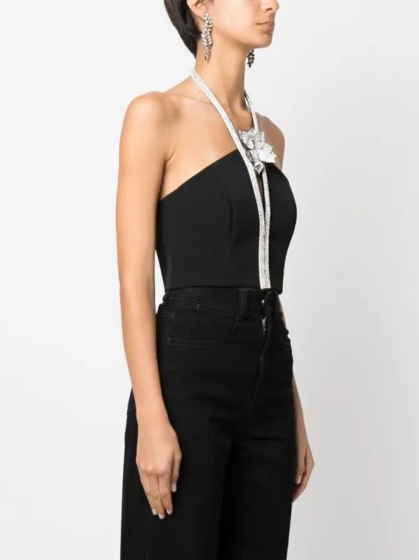 NUE Rhinestone Embellished Top