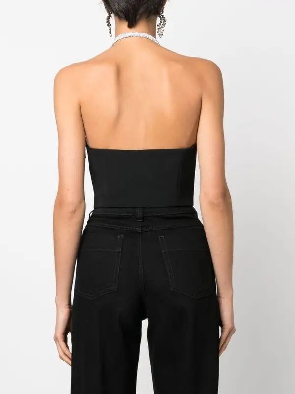 NUE Rhinestone Embellished Top