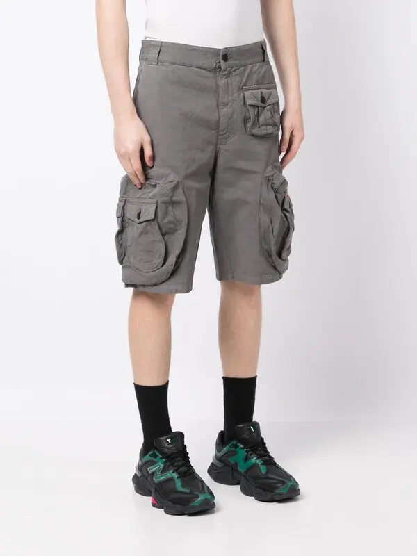 Heron Preston Cotton-blend Cargo Shorts