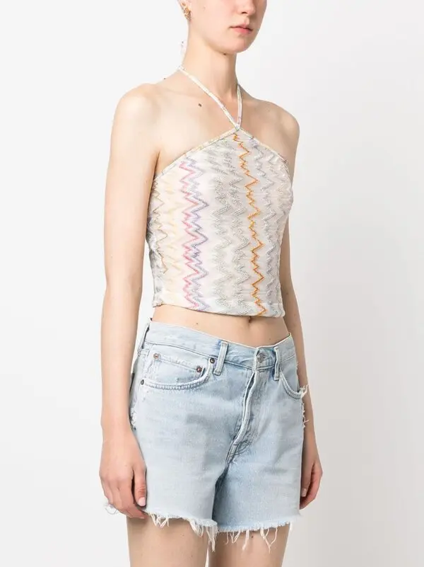 Missoni Zigzag Halterneck Top