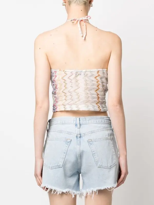 Missoni Zigzag Halterneck Top