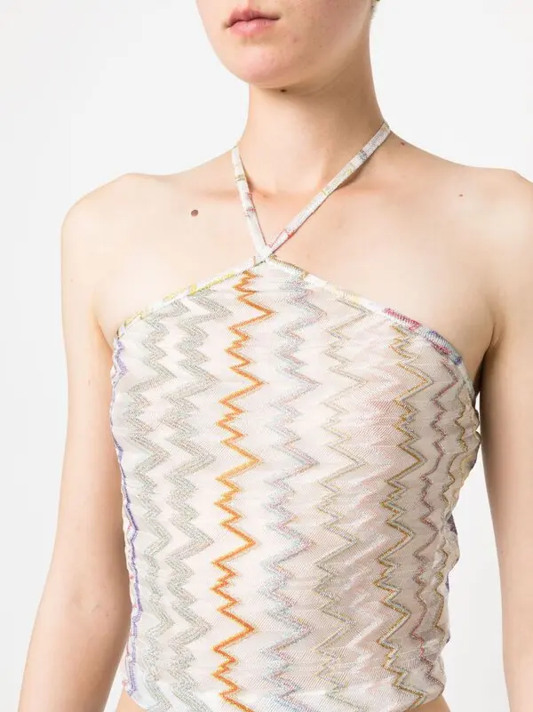 Missoni Zigzag Halterneck Top