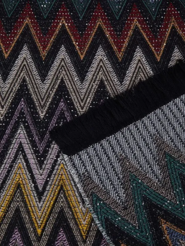 Missoni Chen Zigzag-knit Blanket