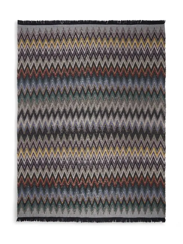 Missoni Chen Zigzag-knit Blanket