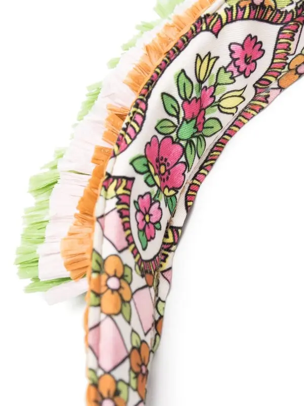 La DoubleJ Halo Raffia Hairband - Neutrals