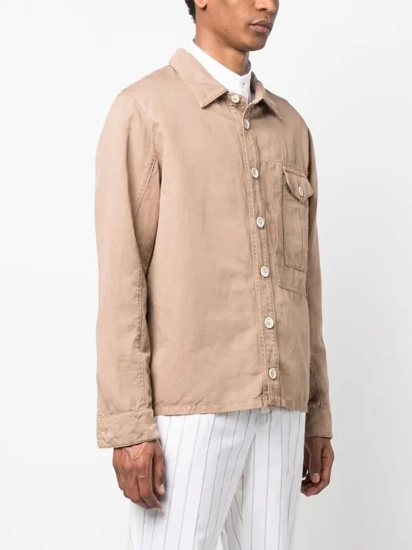 Brunello Cucinelli Long-sleeve Buttoned Shirt Jacket