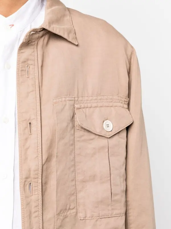 Brunello Cucinelli Long-sleeve Buttoned Shirt Jacket