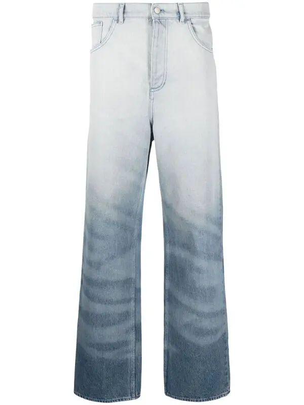 BOTTER Crystal-embellished Denim Trousers - Blue