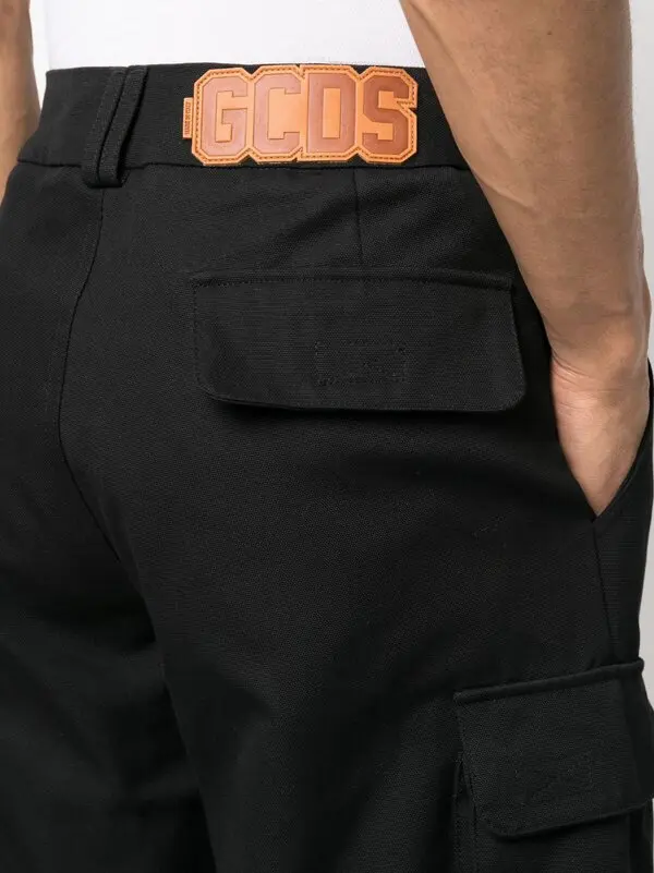 Gcds Logo-patch Cargo Trousers