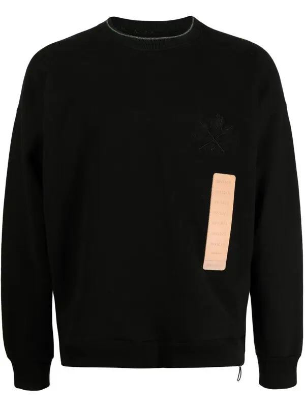 4SDESIGNS Utep-print Cotton Sweatshirt