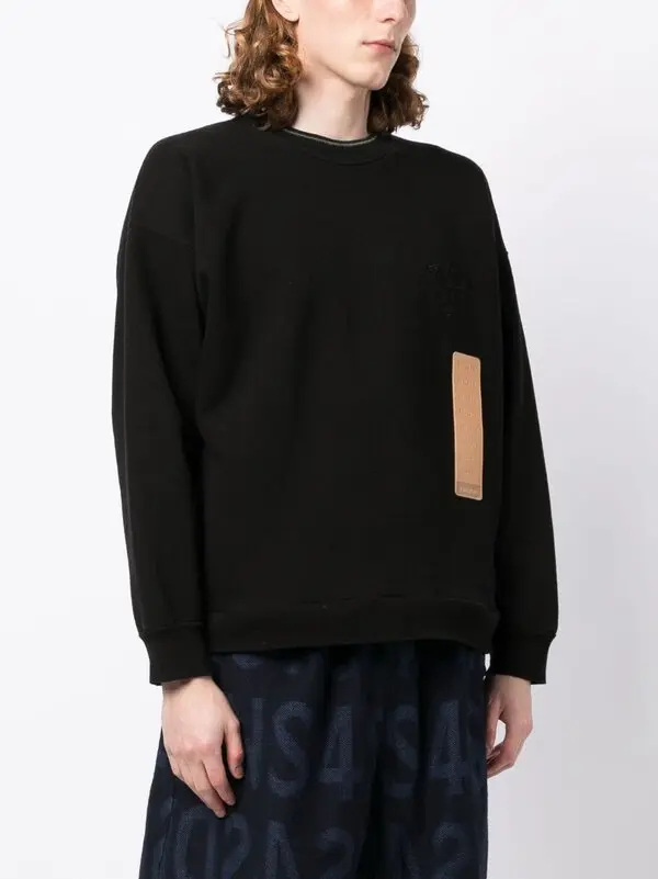 4SDESIGNS Utep-print Cotton Sweatshirt