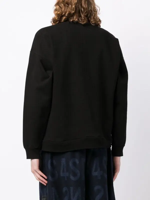 4SDESIGNS Utep-print Cotton Sweatshirt