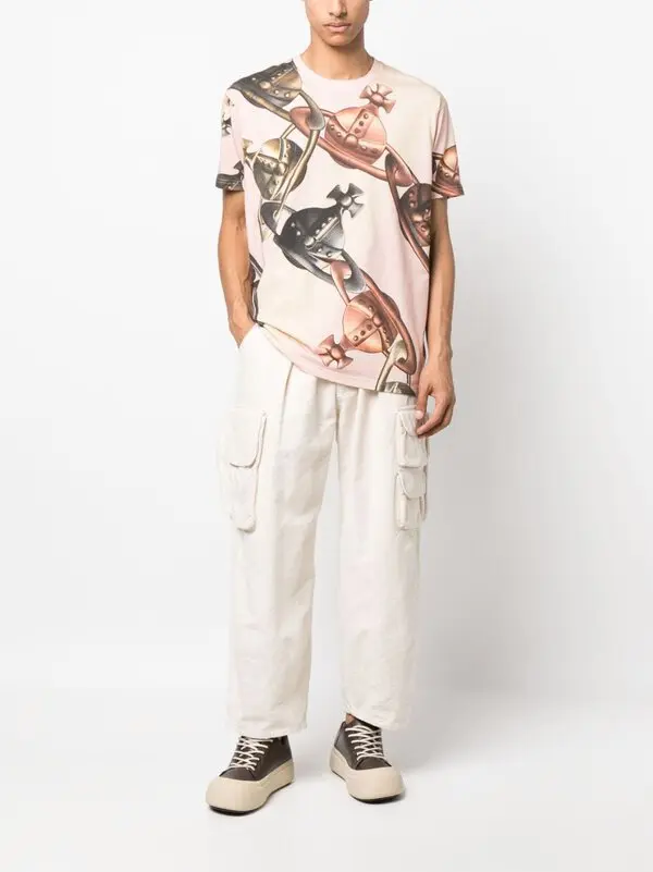VIVIENNE WESTWOOD Graphic-print Cotton T-shirt