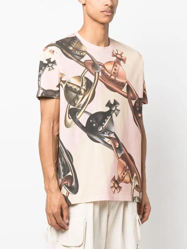 VIVIENNE WESTWOOD Graphic-print Cotton T-shirt