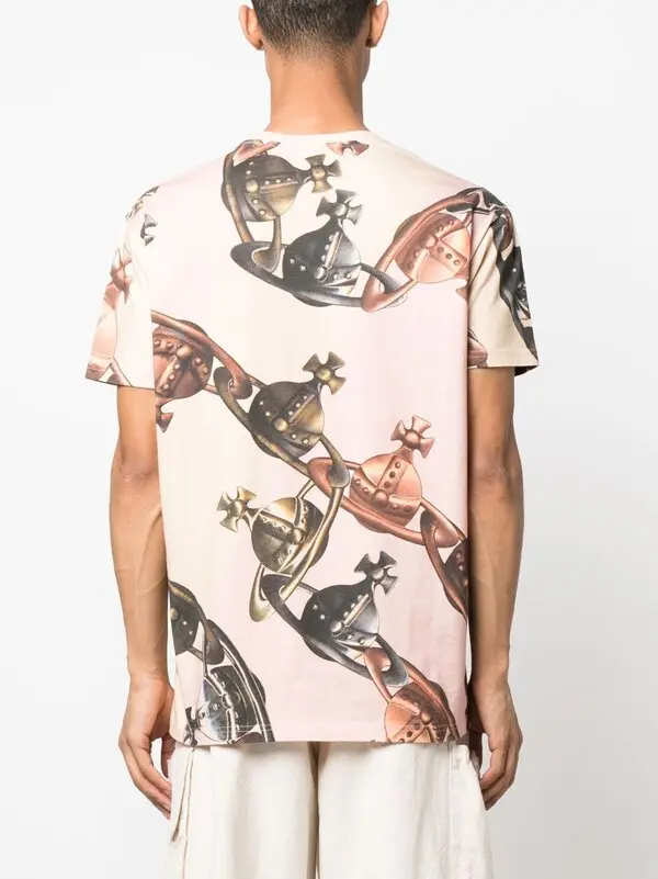 VIVIENNE WESTWOOD Graphic-print Cotton T-shirt