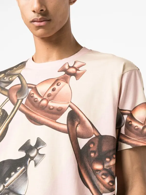 VIVIENNE WESTWOOD Graphic-print Cotton T-shirt