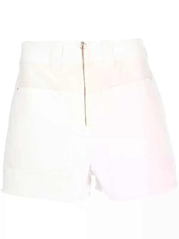 Ba&sh Denim Mini Shorts - Neutrals