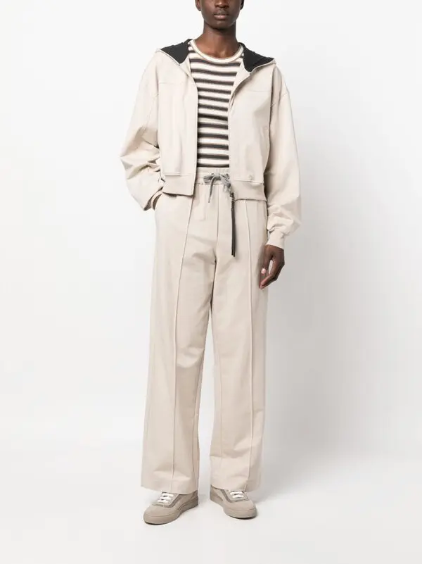 Brunello Cucinelli Drawstring Wide-leg Track Pants