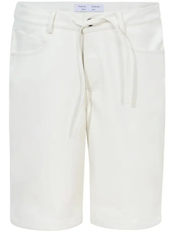 Proenza Schouler White Label Faux-leather Knee-length Shorts